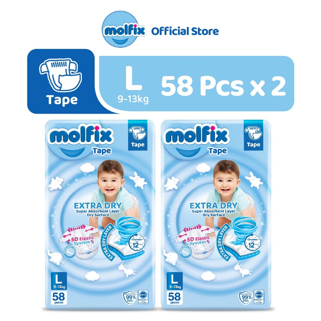 MOLFIX TAPE COMBO L SIZE ( 2 bags) | Shopee Malaysia