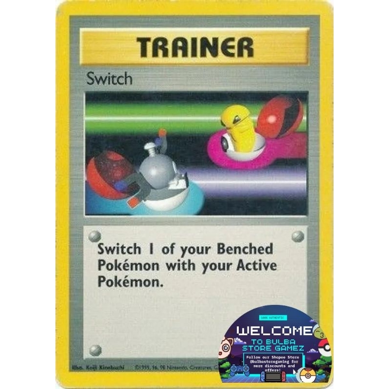 Switch 95/102 123/130 Pokemon TCG Card Game Classic Vintage Original ...
