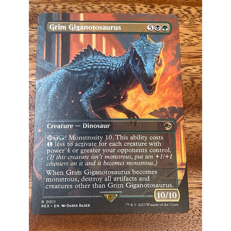 (REX) Grim Giganotosaurus | Shopee Malaysia