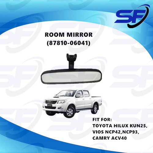 💯TOYOTA HILUX KUN25,VIOS NCP42,NCP93,CAMRY ACV40 ROOM MIRROR (87810 ...