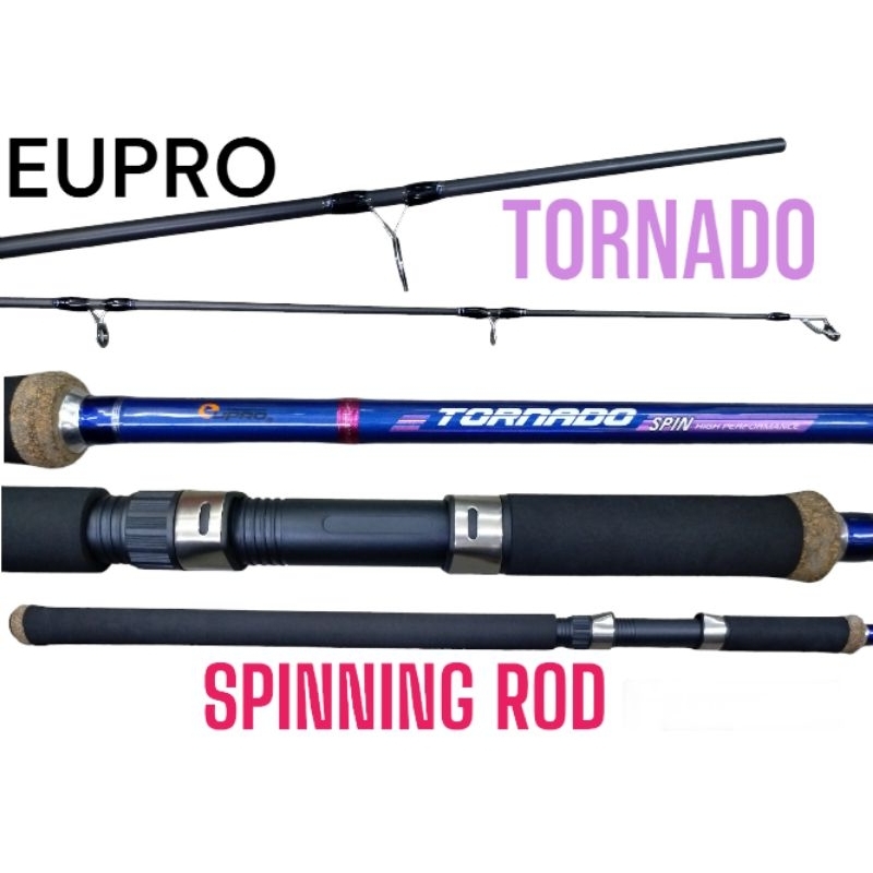 EUPRO TORNADO SPINNING FISHING ROD | Shopee Malaysia