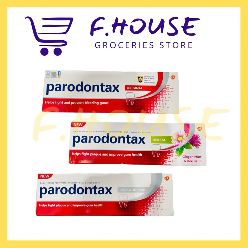 Parodontax Toothpaste Original/Whitening/Herbal (90g) | Shopee Malaysia