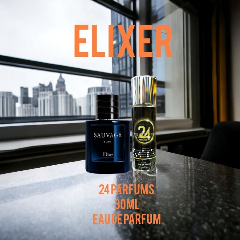 Long lasting 24 Parfums ELIXER men perfume edp 30ml | Shopee Malaysia