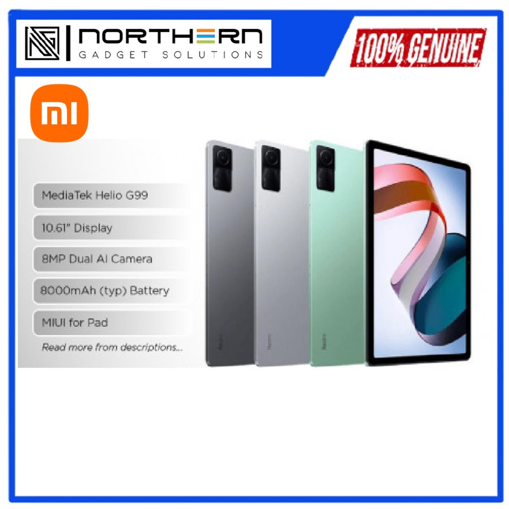 Redmi Pad Tablet 10inches display Wifi 3GB/4GB/6GB RAM & 64GB/128GB ROM ...