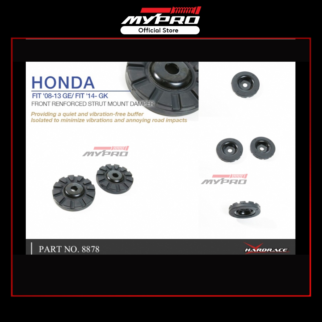 Honda Jazz GE GK City GM6 HRV CRZ - Hardrace Front Reinforced Strut ...
