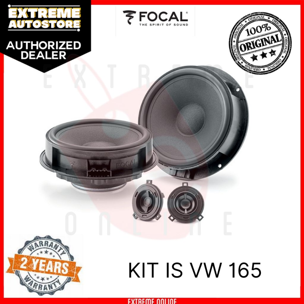 Focal Inside IS VW 165 6-1/2" component speaker system for select Volkswagen vehicles | Shopee ...