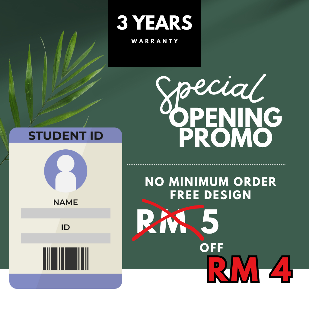 ID CARD / STUDENT CARD / MATRIKS CARD / STAFF CARD / PVC CARD / RFD ...
