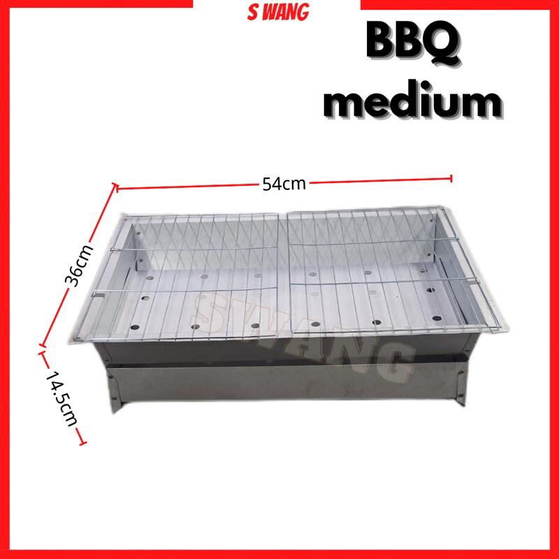 BBQ dapur Tempat bakar ayam/one set besar/one set kecil/ atau stand ...