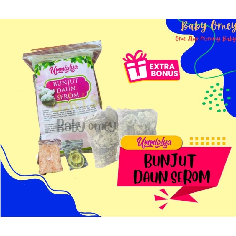 UMMIALYA BUNJUT DAUN SEROM MANDIAN HERBA PANTANG | Shopee Malaysia