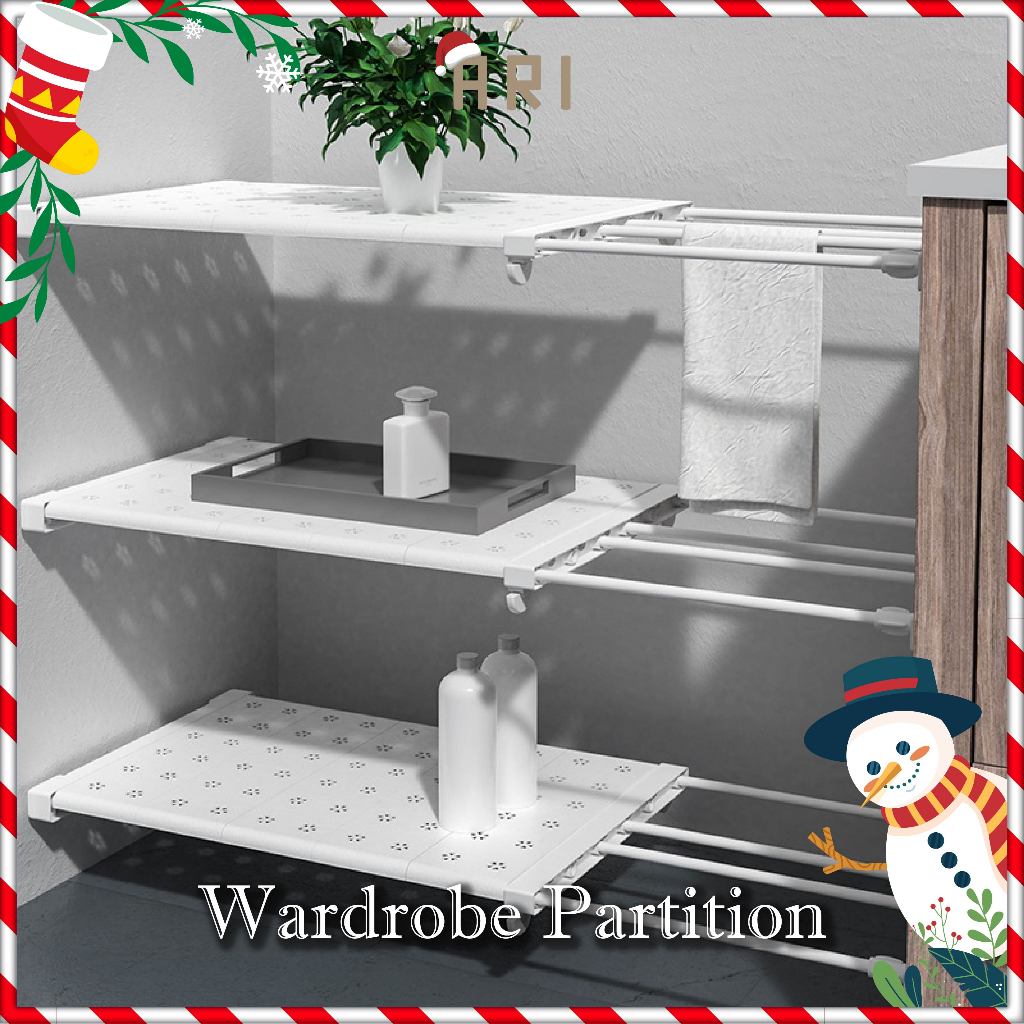 ARI Wardrobe Partition Multifunction Layer Adjustable Clapboard ...