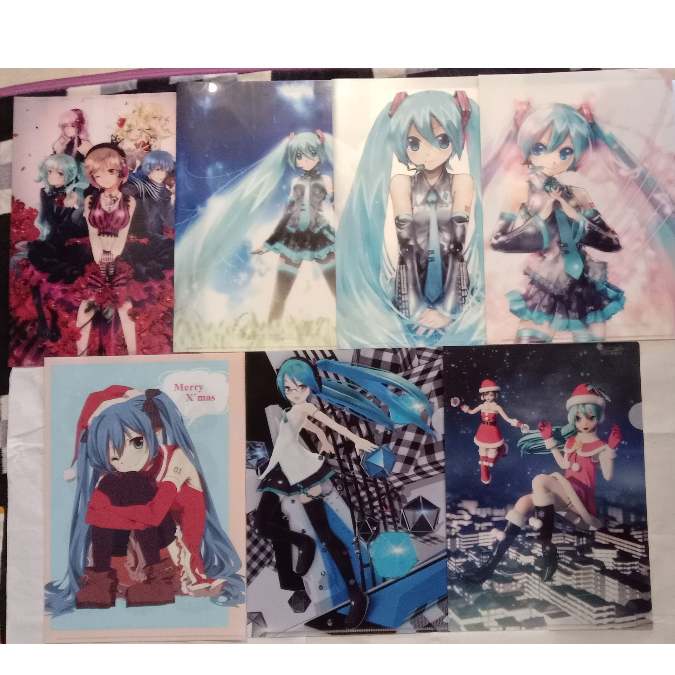 Vocaloid Hatsune Miku offcial A4 file folder #anime | Shopee Malaysia