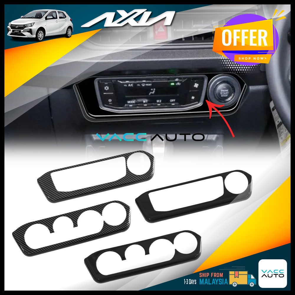 Perodua Axia 2nd Gen 2023 2024 A300 Aircond Switch Panel Type A Or Type ...