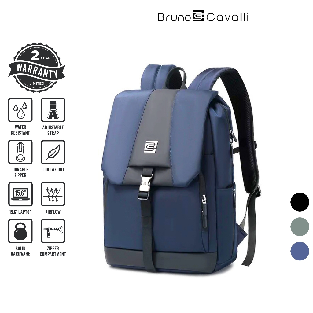 BRUNO CAVALLI Multifunctional Laptop Computer Backpack with Anti-Theft ...