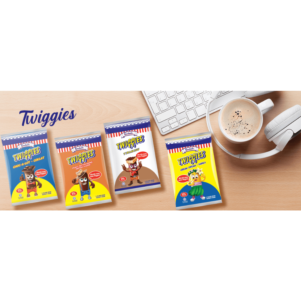 GARDENIA TWIGGIES 76G CHOC- A-LOT COKLAT / CREAM DREAM VANILA ...