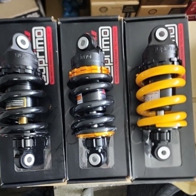 MONOSHOCK GAS LC135 SUPRIMO UPGRADE VERSION SPECIAL EDITION BLACK/GOLD (200MM) | Shopee Malaysia