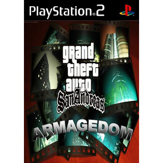 PS2 GTA SAN ANDREAS GAME CD DISC MOD SERIES GTA V SONIC VEGETA SUPER ...