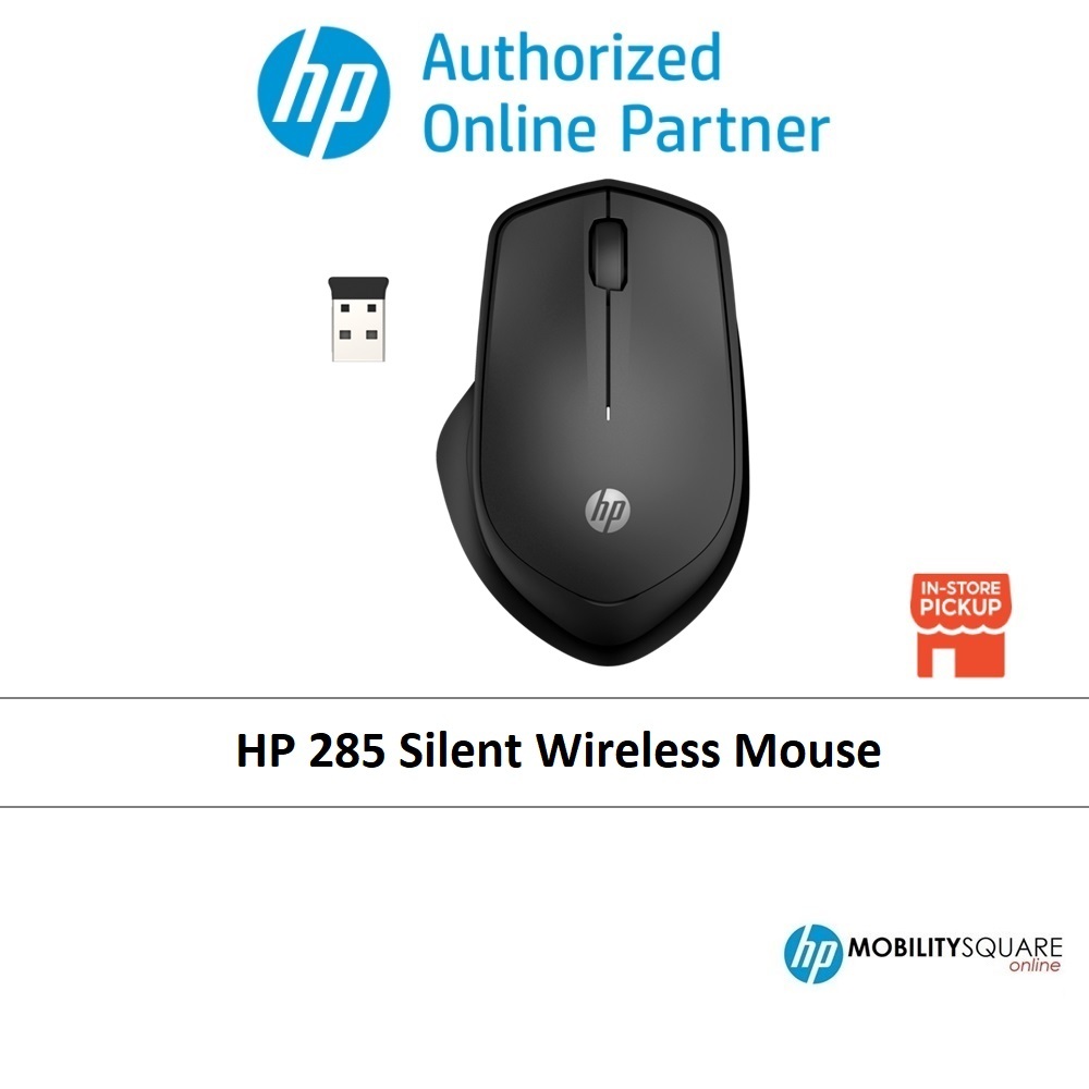 HP 285 Silent Wireless Mouse (6G4E6AA) | Shopee Malaysia
