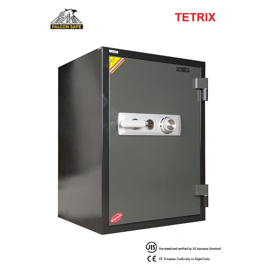 Falcon Solid Safe F-V180C / F-V180E Burglary and Fire Resistant Safety ...