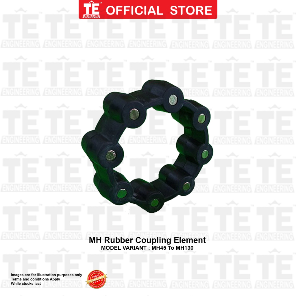 MH Rubber Coupling Element (Model Variant : MH 45, MH 55, MH 65, MH 80 ...