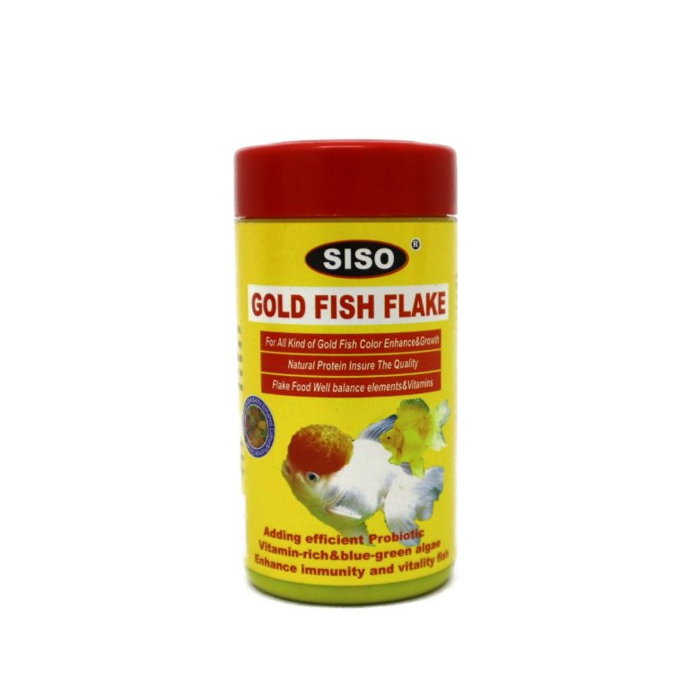 SISO Gold Fish Flake 25g/100ml // 50g/250ml | Shopee Malaysia