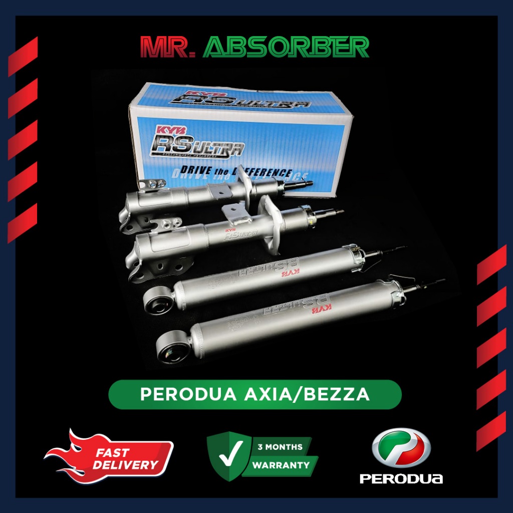 Perodua Axia / Bezza Absorber KYB RS Ultra | Shopee Malaysia