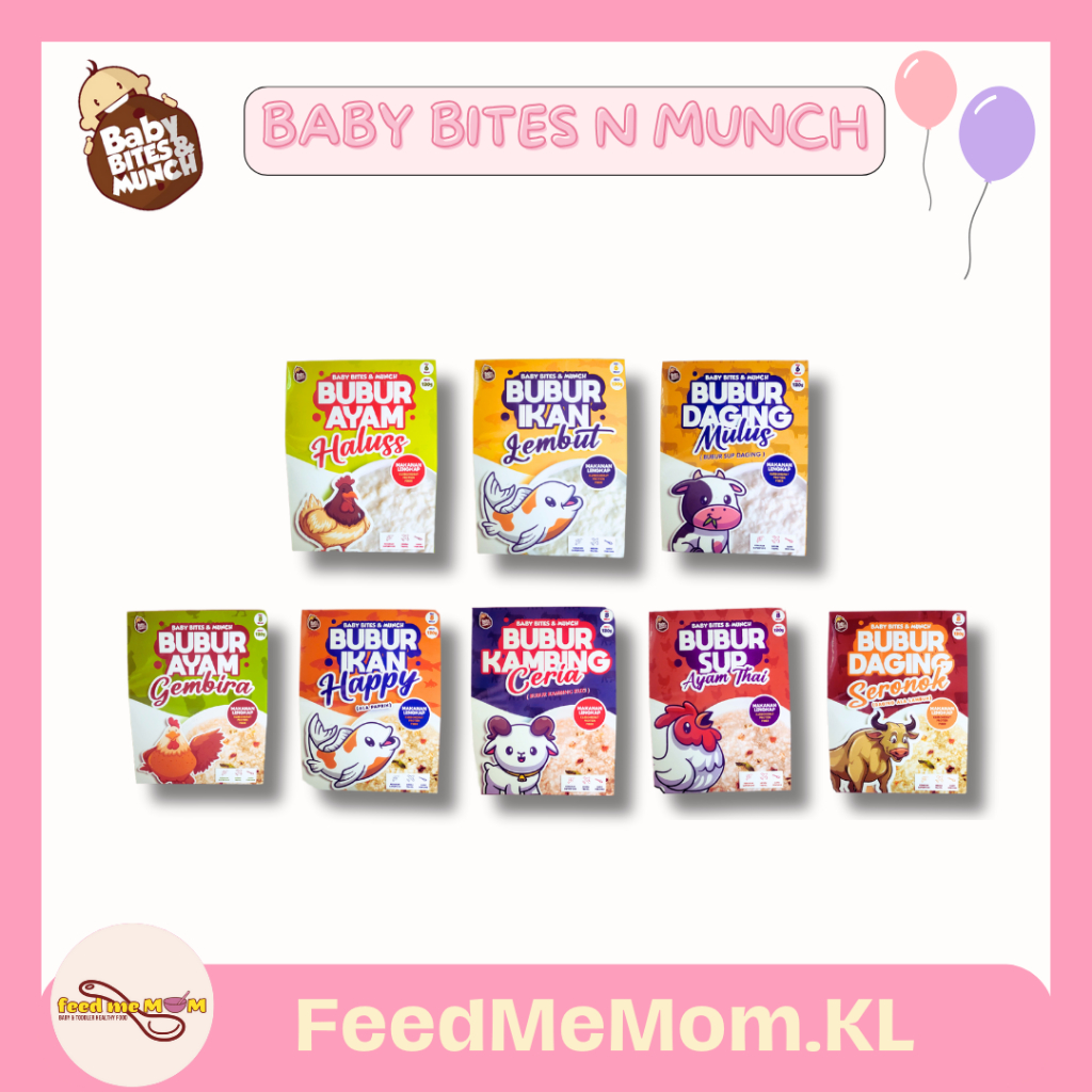BABY BITES N MUNCH - BUBUR BABY READY TO EAT 6bulan PYEON-AN BBM ...