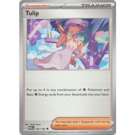 Tulip / 181/182 / Uncommon / Scarlet & Violet Paradox Rift Pokemon ...