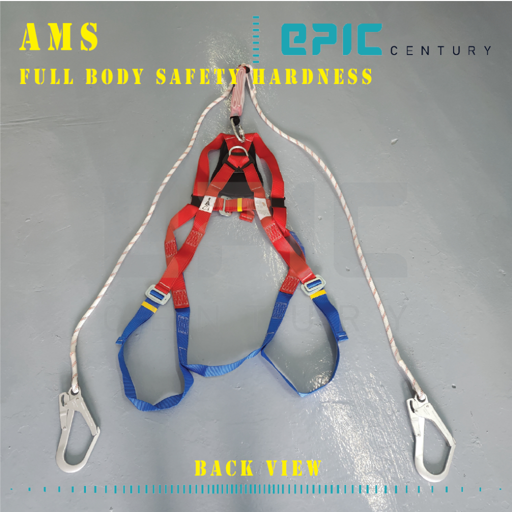 AMS FULL BODY SAFETY HARDNESS SET (INCLUDE BAG) | Shopee Malaysia