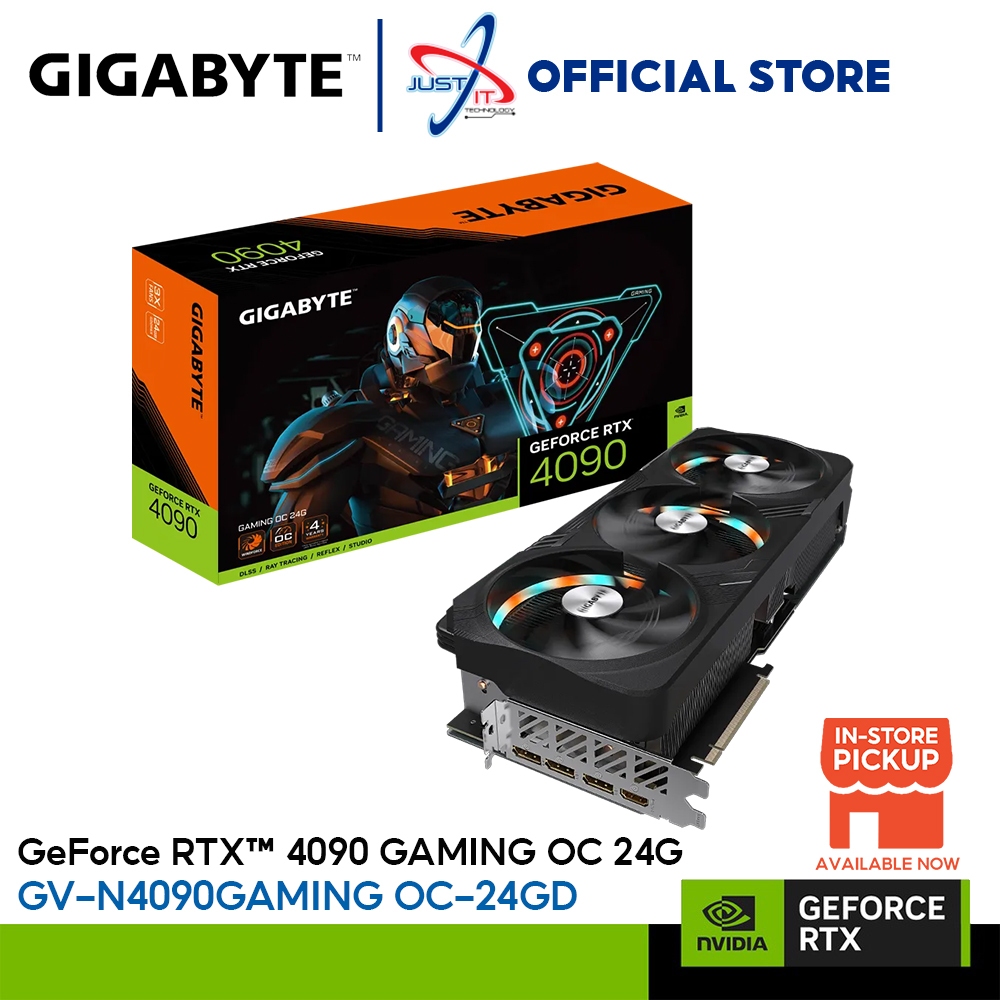 GIGABYTE GeForce RTX4090 Gaming OC 384BIT Graphics Card (24GB) GV-N4090GAMING OC-24GD | Shopee ...