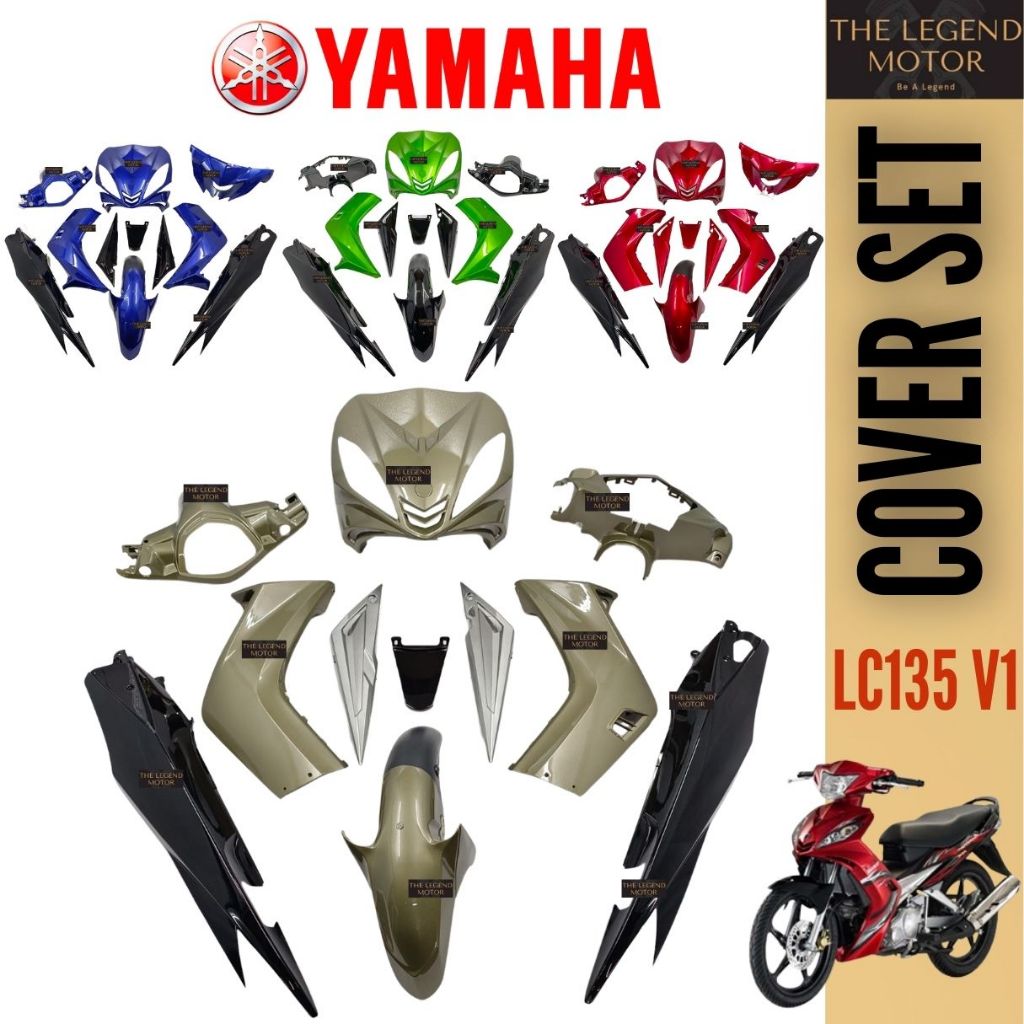 LC135 LC 135 V1 Coverset Body Cover Set Complete Set 100%Good Quality Assured | Shopee Malaysia