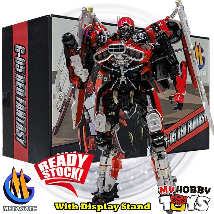 MetaGate Transformable Robot - G05 Red Fantasy ( aka Bumblebee Movie ...