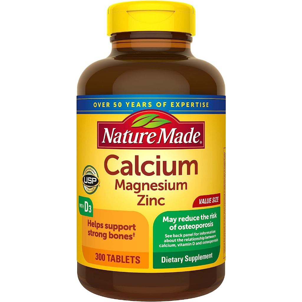 Nature Made Fish Oil 1000mg Omega 3 | Calsium Mag Zinc | Extra Strength ...