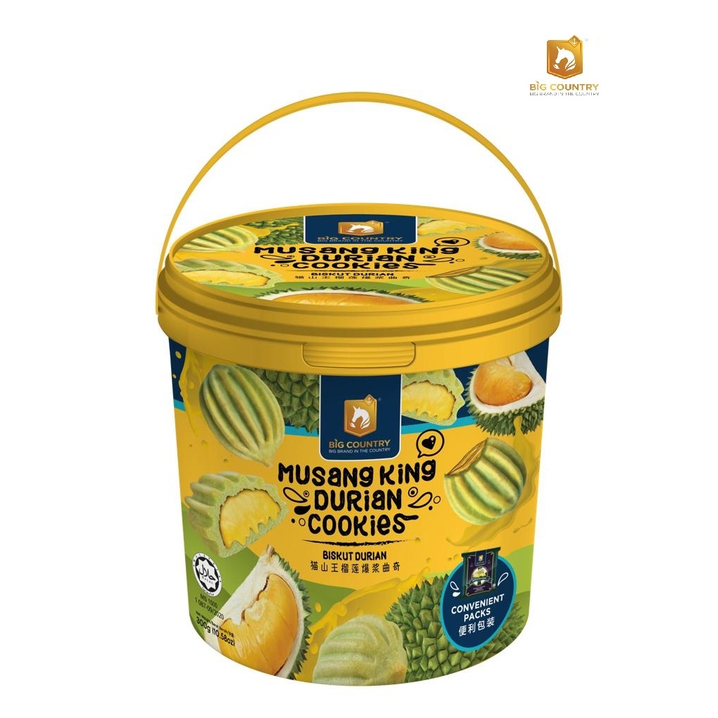 BIG COUNTRY MUSANG KING DURIAN FILLING TUB HALAL | Shopee Malaysia