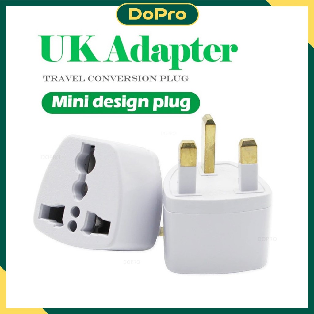 3 Pin Conversion Plug Universal Travel Plug Adapter British Standard ...