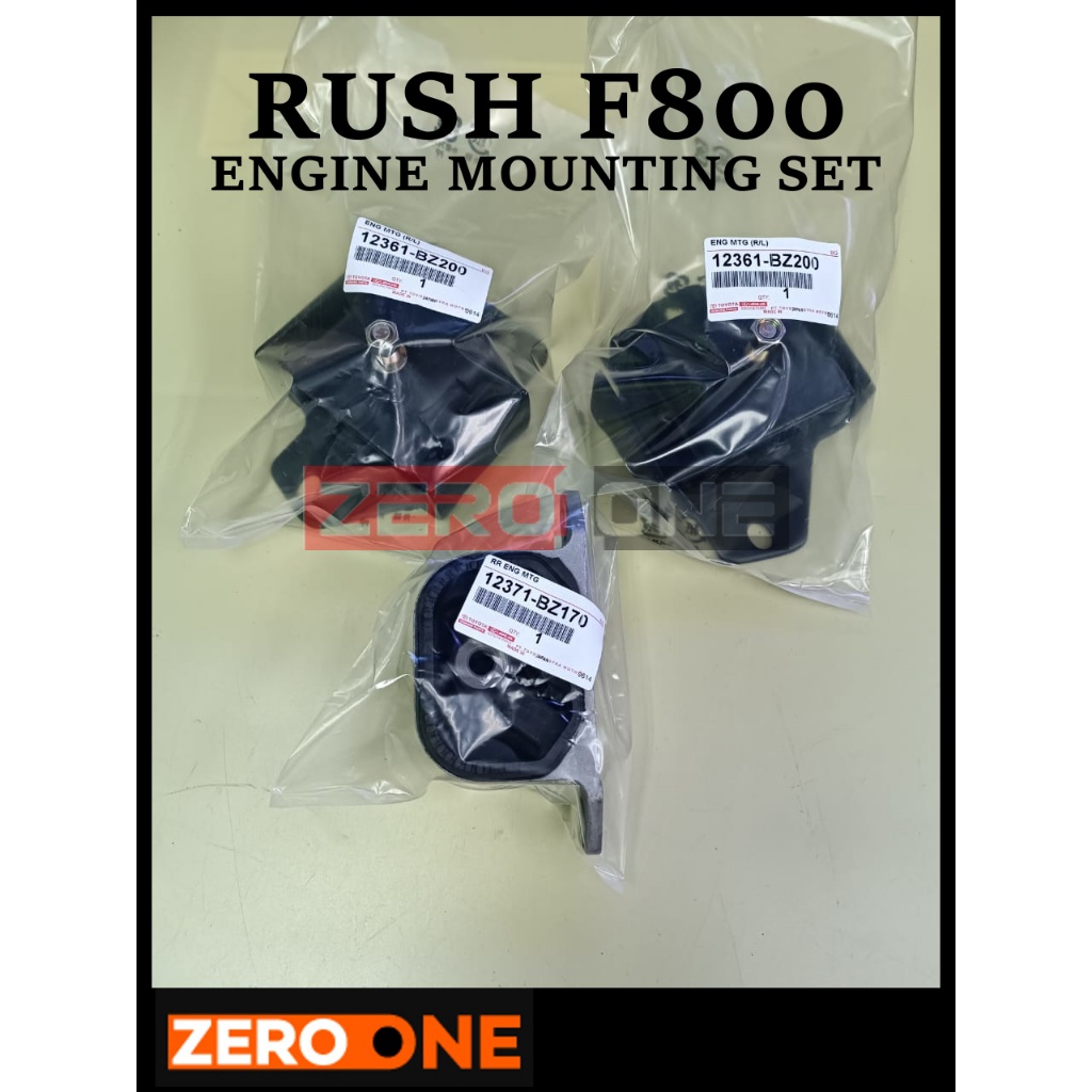 TOYOTA RUSH F800 ENGINE MOUNTING SET | Shopee Malaysia