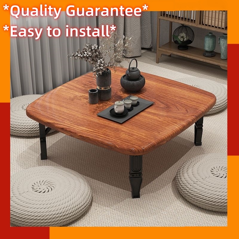 Household folding table coffee table dining table tatami table bed desk ...