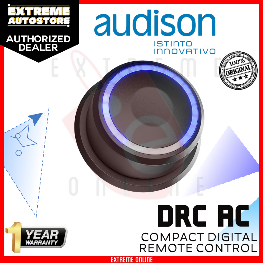 Audison Forza DRC AC Digital Remote Control for primary system control ...