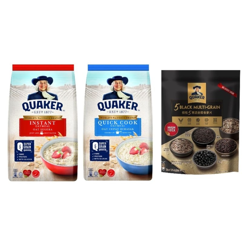 Quaker Oats Instant / Quick Cook Oatmeal 1.35kg / Quaker Oats Five ...