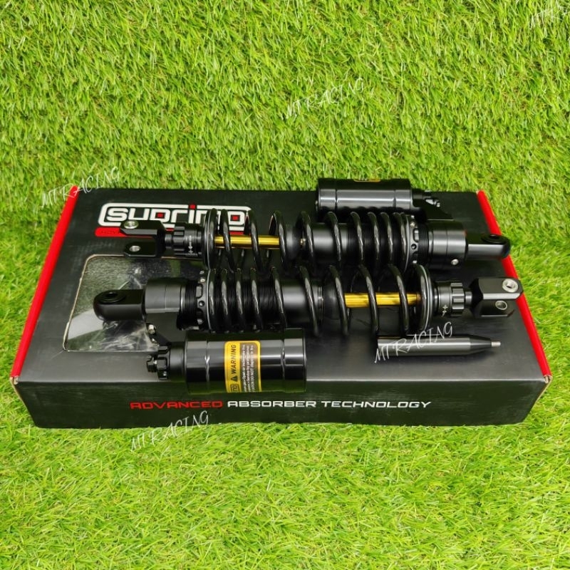 SUPRIMO RACING GAS TANK ABSORBER 345MM XMAX YAMAHA CNC TRIO ADJUSTABLE ...