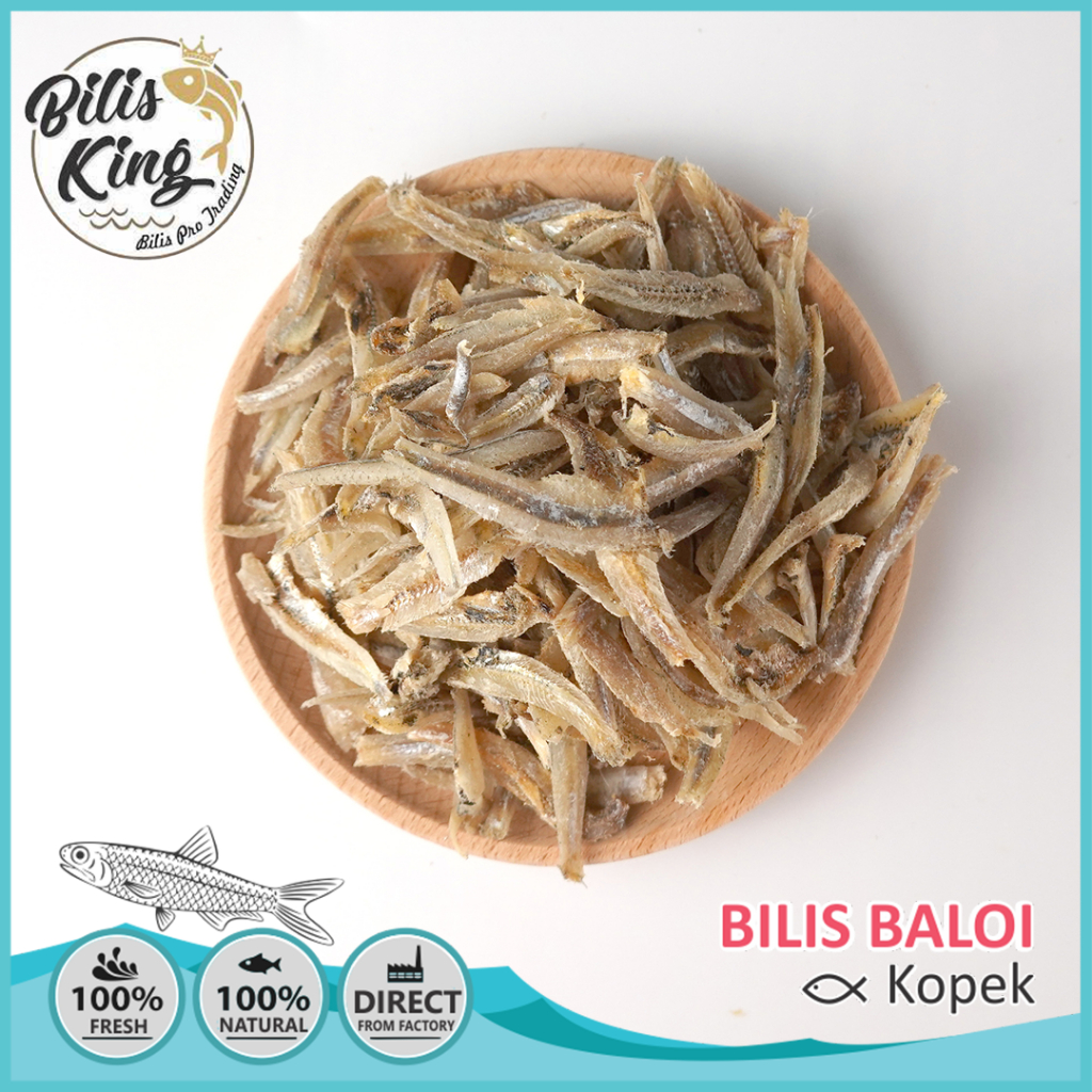 Bilis King Ikan Bilis Mata Biru Siap Kopek Gred 1A 400g / Peeled ...