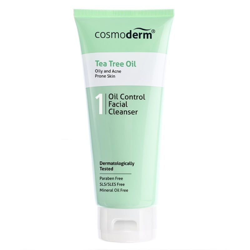 COSMODERM TEA TREE OIL CONTROL FACIAL CLEANSER 125ML | Shopee Malaysia