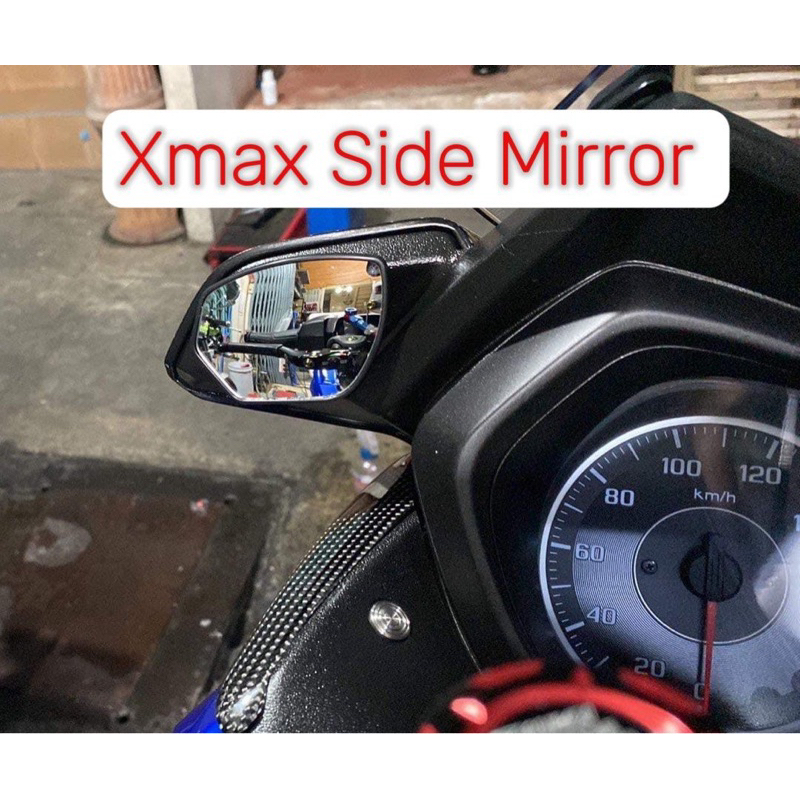For YAMAHA XMAX 300 v1 2017-2022 Sergeant Style Side Mirror Rear View ...