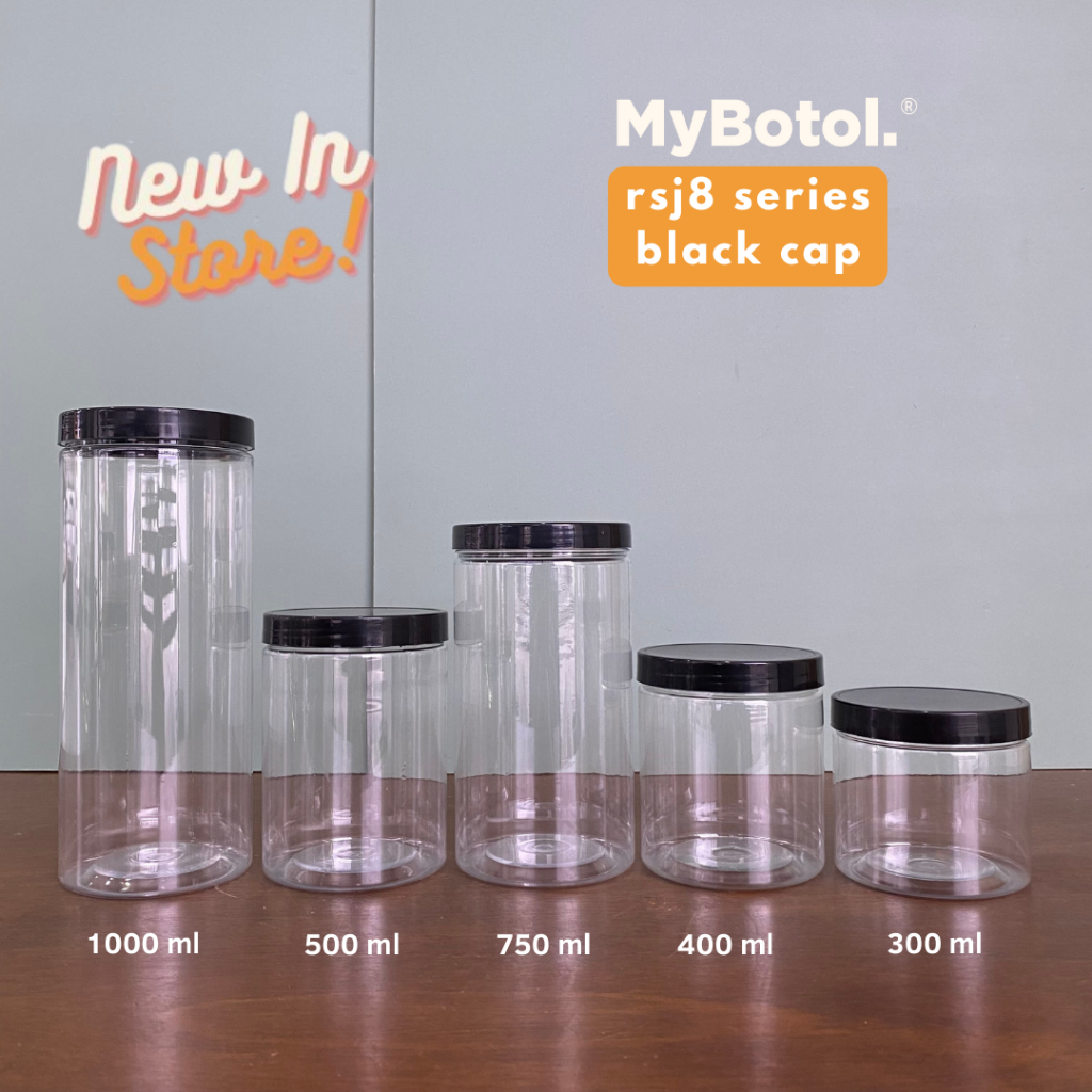 [mybotol] BORONG RSJ8 PLASTIC JAR | BALANG COOKIES JAR | BISCUITS ...