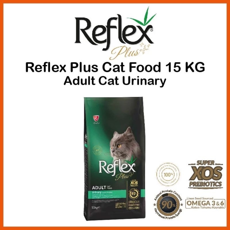 Reflex Plus Cat Food 15kg Adult Urinary | Shopee Malaysia