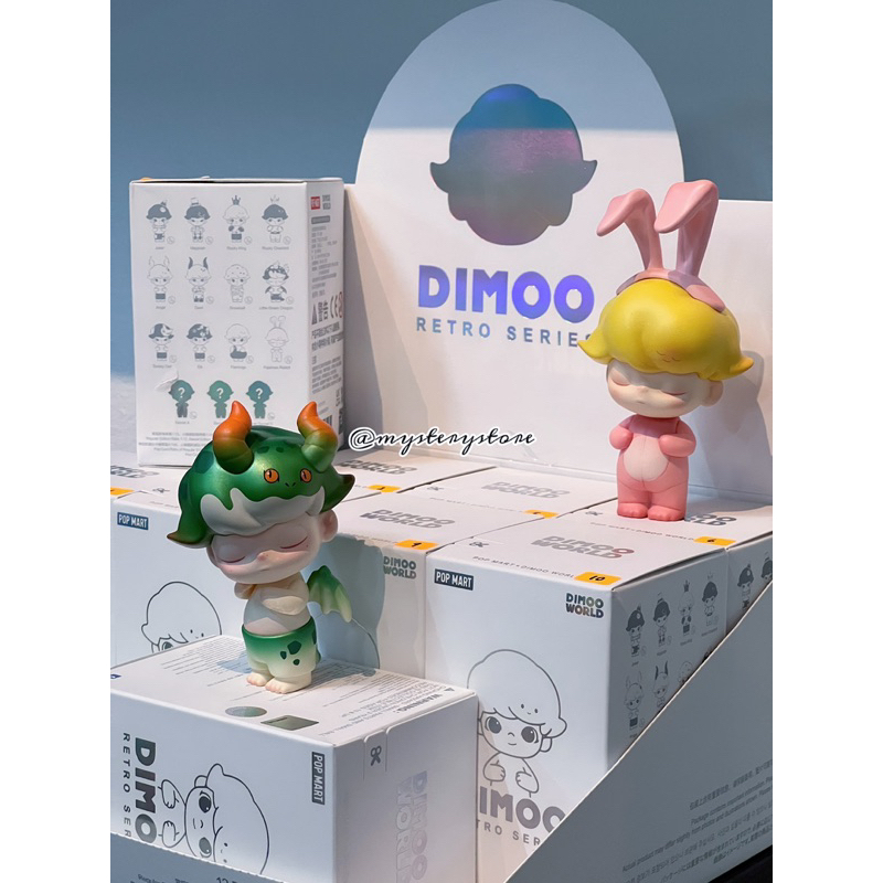 POPMART Dimoo Retro Series Blind Box 泡泡玛特 Dimoo 经典复刻系列 盲盒 | Shopee Malaysia