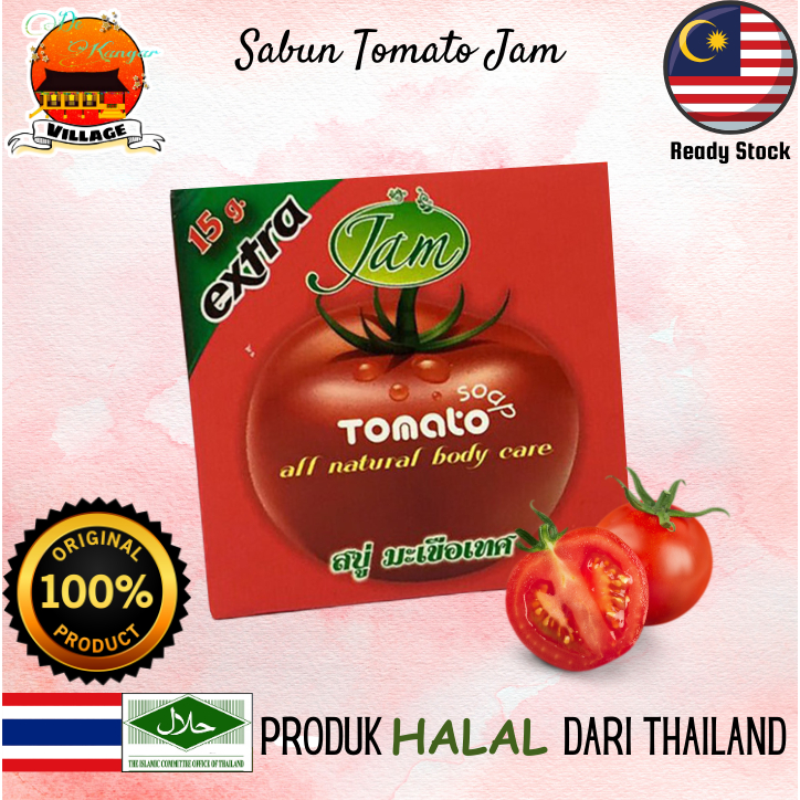 {Ready Stock} Sabun Jam Tomato 🍅 65G Halal Original From Thailand ...