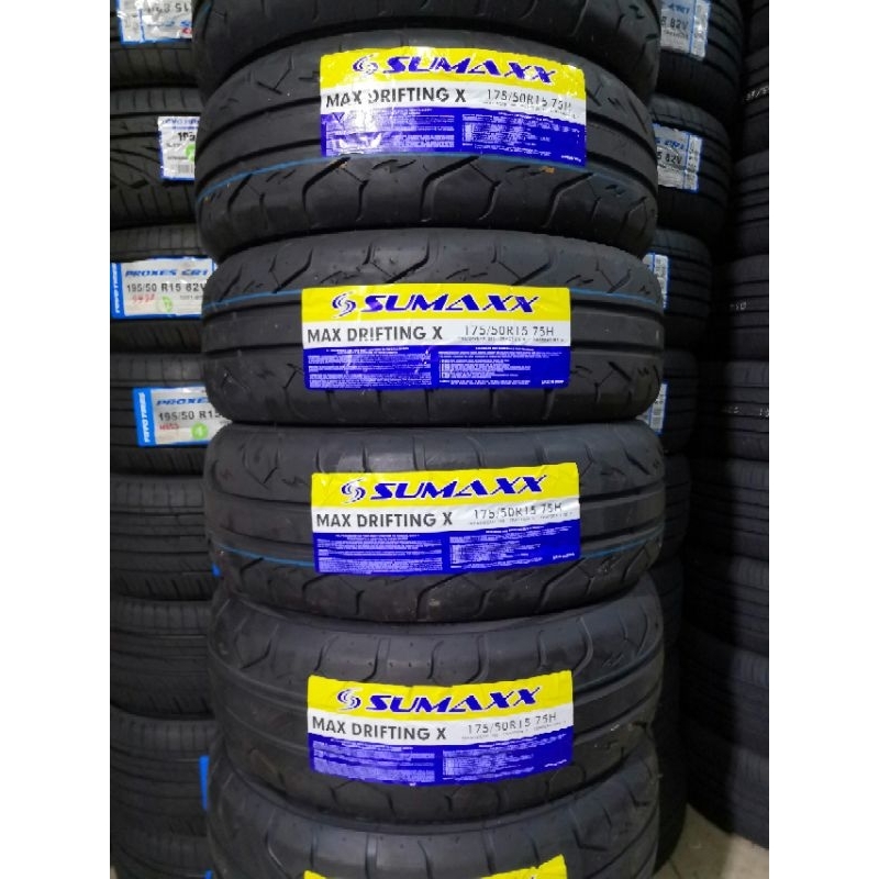 175/50/15 Sumaxx Max Drifting X Semi Slick Tyre Tayar (ONLY SELL 2PCS OR 4PCS) | Shopee Malaysia