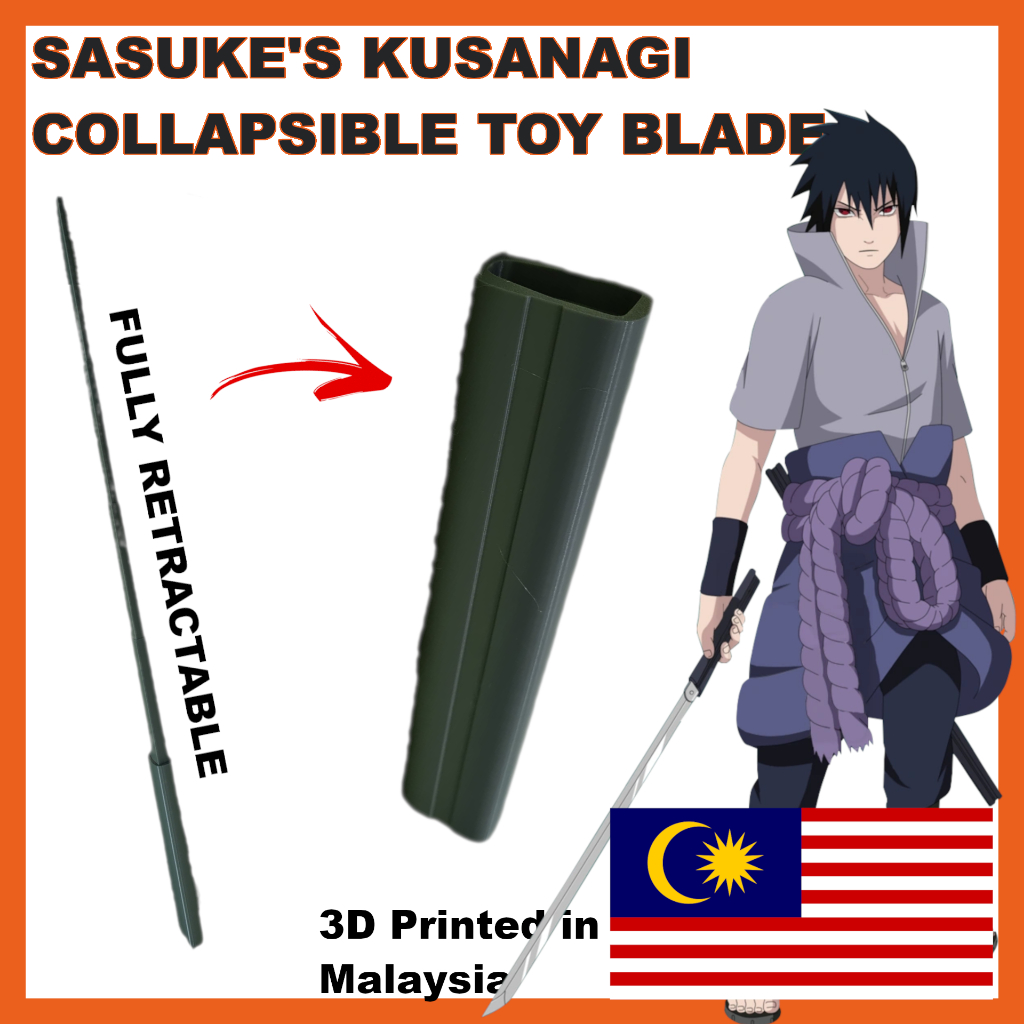 Naruto Sasuke's Kusanagi Collapsible Toy Blade | Shopee Malaysia