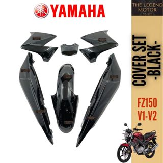 YAMAHA FZ150 V1-V2 FZ 150 Cover Set Coverset Complete Black White Blue ...