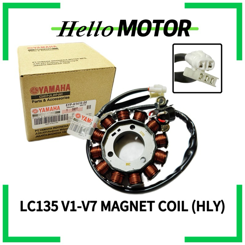 YAMAHA LC135 V1 V2 V3 V4 V5 V6 V7 MAGNET COIL FUEL COIL HLY | Shopee ...